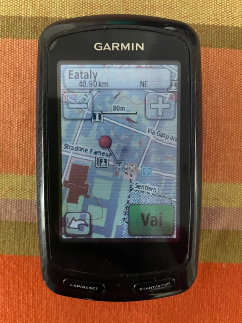 GARMIN EDGE 800 Ciclocomputer GPS con Mappa TrekMap v6 PRO per Strada e ...