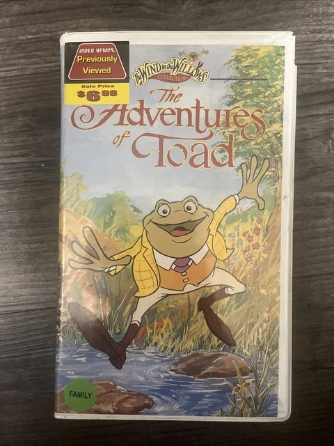 WIND IN THE Willows Collection, The - The Adventures of Toad (VHS, 1996 ...