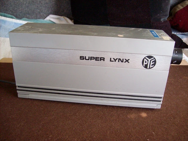 VINTAGE BLACK & White TV Camera. PYE Super Lynx £80.00 - PicClick UK