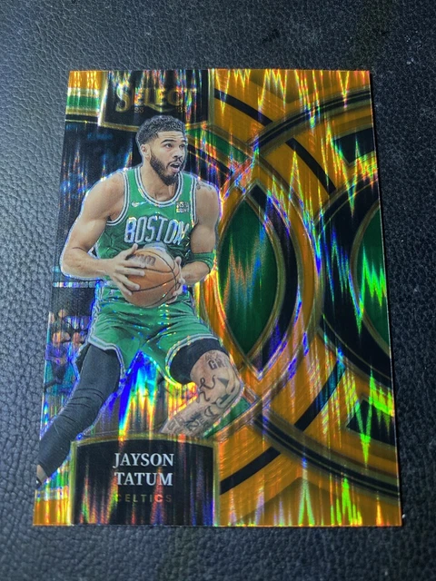 JAYSON TATUM 2023-24 Select Premier R A R E flash orange PRIZM SP #156 CELTICS EUR 6,61 ...