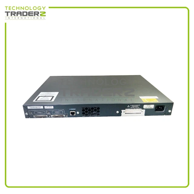 WS-C3750V2-24PS-S V08 CISCO Catalyst 3750V2 POE 24 Port Network Switch W/O Ear $76.56 - PicClick AU