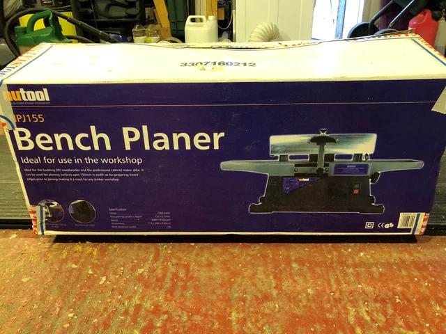 NUTOOL NPJ155 BENCH Planer - New £78.15 - PicClick UK