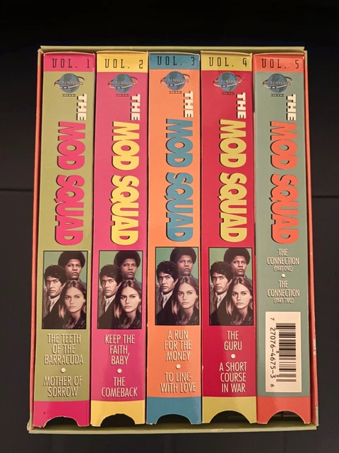 THE MOD SQUAD vhs collectors set edition £3.65 - PicClick UK