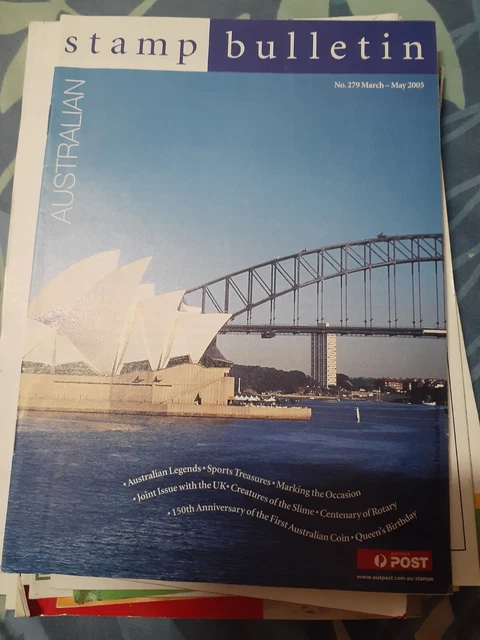 AUSTRALIAN STAMP BULLETIN No 279 march may 2005 EUR 2,47 - PicClick FR