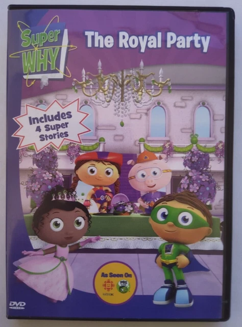 SUPER WHY: THE Royal Party (DVD, 2009) $15.75 - PicClick CA