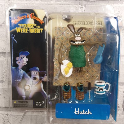 WALLACE AND GROMIT Hutch Figure The Curse Of The Were Rabbit Mcfarlane ...