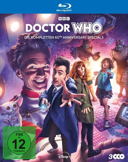 DOCTOR WHO - 60th Anniversary (Blu-ray) Tennant David Tate Catherine ...