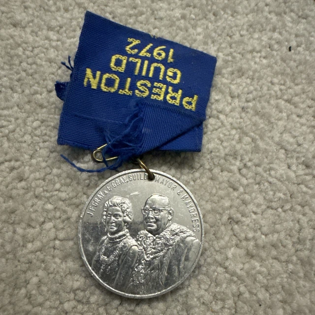 MEDAL COMMEMORATING THE Preston Guild Merchant of 1912. #30 £10.80 ...