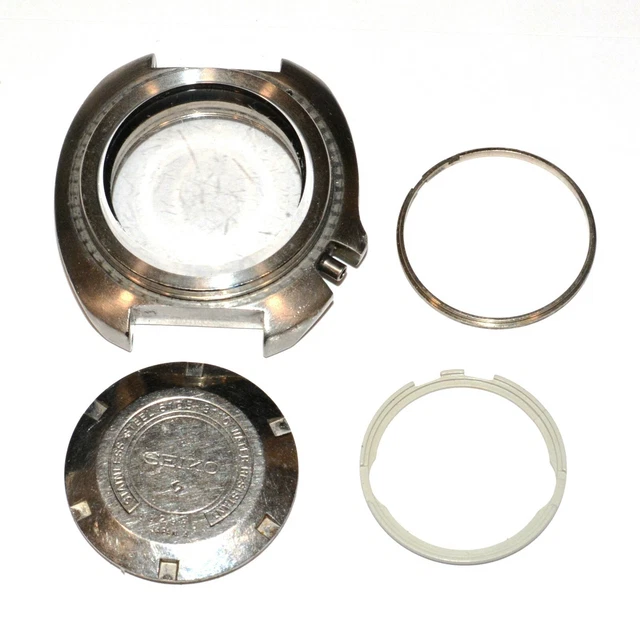 ORIGINAL RARE VINTAGE Seiko 6105-8119 Captain Willard Coque/Dos/Cristal ...