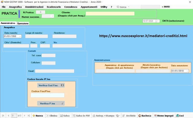 SOFTWARE PER MEDIATORI Creditizi Ed Agenti In Attivita' Finanziaria EUR ...