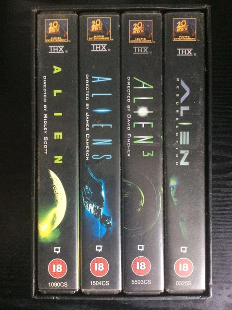 ALIEN SAGA BOX Set The Ultimate VHS Collection 4 Video Tapes £15.00 ...