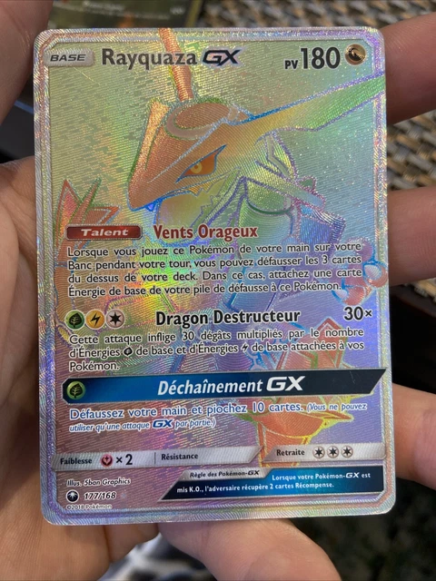 CARTE POKÉMON RAYQUAZA GX FA 177/168 S&L Tempête Céleste PCA 9 EUR 1,00 ...