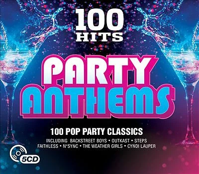 VARIOUS ARTISTS : 100 Hits: Party Anthems CD Box Set 5 discs (2016 ...
