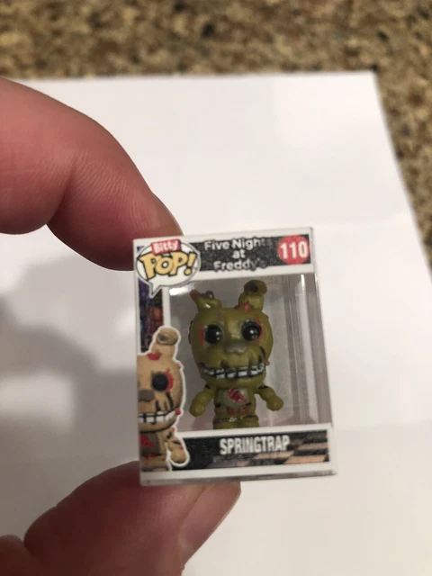 FUNKO BITTY POP Five Nights at Freddys Springtrap #110 Ultra Rare ...