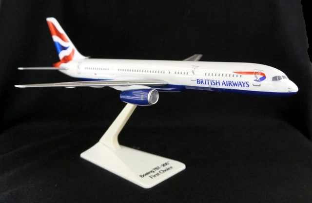 PREMIER PLANES SM757-64 Boeing 757-200 British Airways Snap Fit Model ...