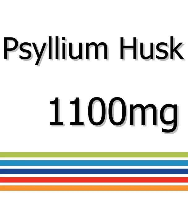 PSYLLIUM HUSK 1100MG x 240 Tablets - Digestive Health £21.26 - PicClick UK