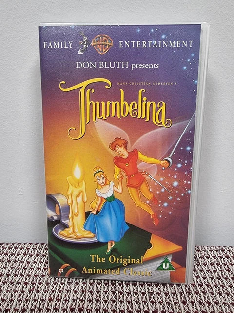 THUMBELINA - DON Bluth (PAL VHS Video) EUR 3,45 - PicClick FR