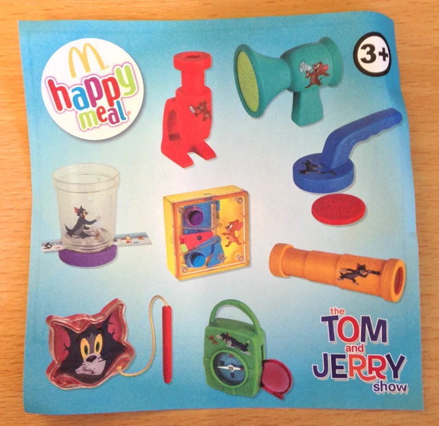 MCDONALDS HAPPY MEAL Toy 2014 Tom Jerry Science Warner Bros Toys ...
