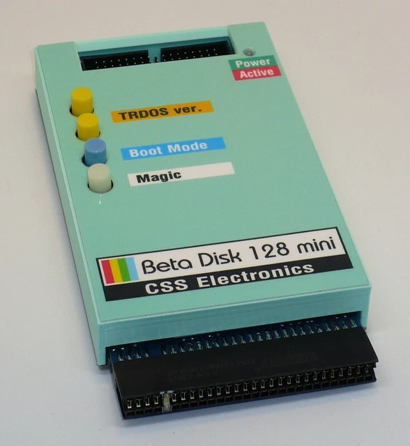 BETA DISK 128 mini interface; floppy; ZX Spectrum 48K/128K, Nucleon ...