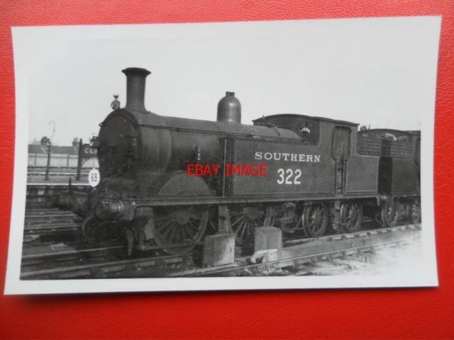 PHOTO SR Ex Lswr Class M7 Loco No (30)322 £3.00 - PicClick UK