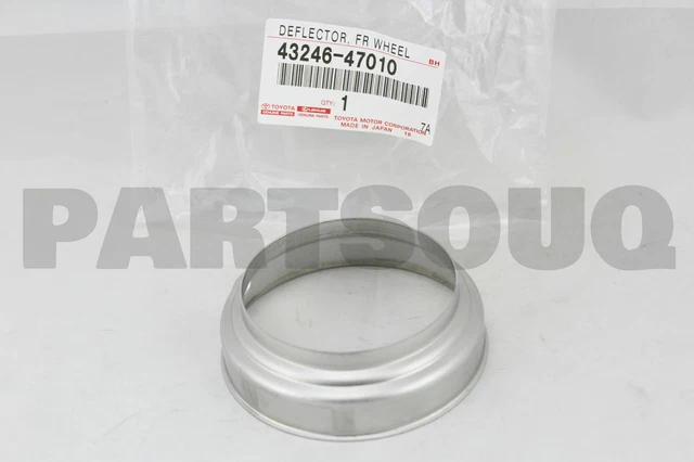 4324647010 VÉRITABLE TOYOTA DÉFLECTEUR, POUSSIÈRE DE ROULEMENT DE ROUE ...