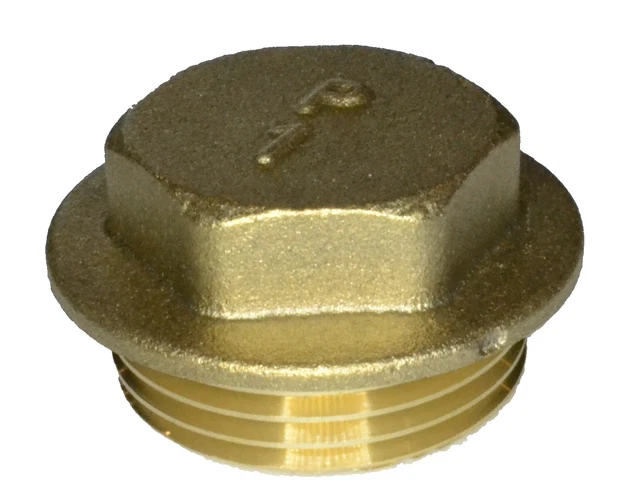 1 INCH BSP Brass Flanged Blanking Plug £5.49 - PicClick UK