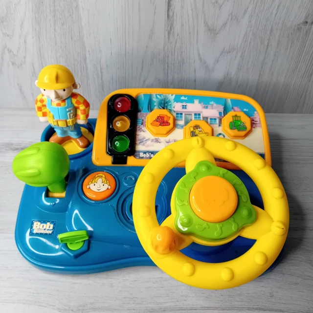 BOB THE BUILDER Activity Driver Vtech - Rare Retro Toy Educational ...