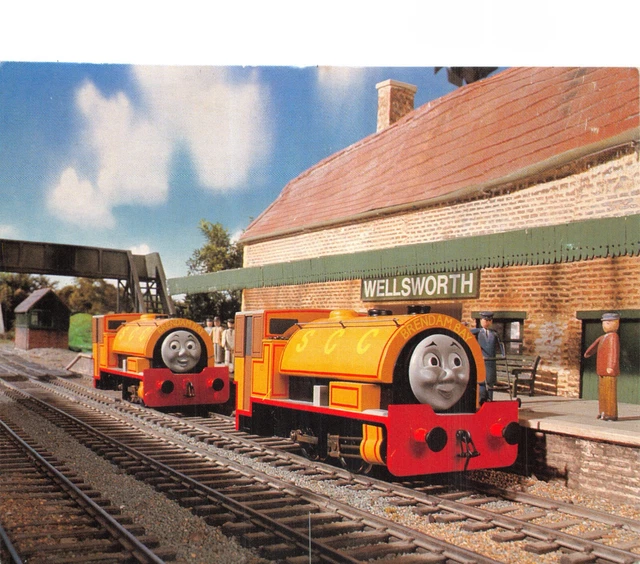 THOMAS THE TANK Engine Wellsworth Comic Postcard Continental Size Very ...