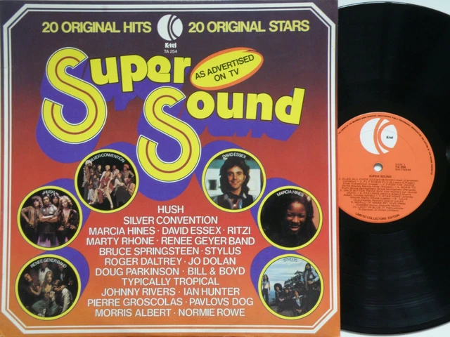 RARE AUSSIE *SUPER Sound* Hush Stylus Bruce Springsteen 1976 Hits Oz Lp ...