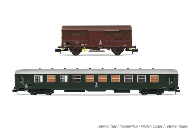 MAINTENANCE TRAIN PASSENGER Coach Wagon Rolling Stock Model SNCF 1:160 ...