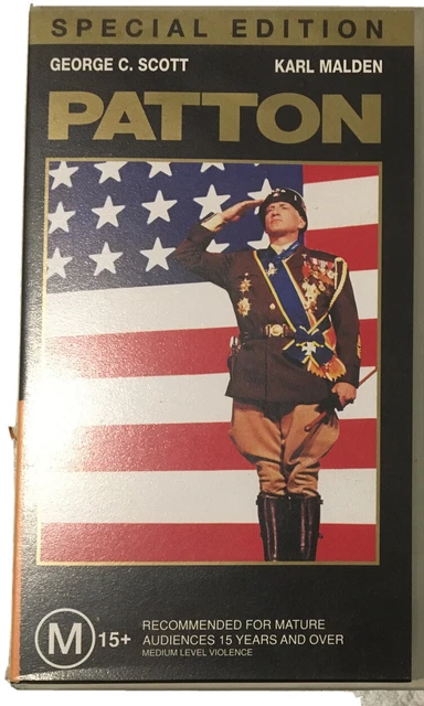 PATTON RARE CLASSIC cult VHS Video $8.95 - PicClick AU