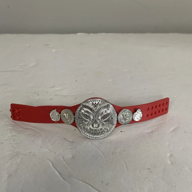 WWE RED RAW Tag Team Championship Title Belt Mattel Wrestling Figure ...