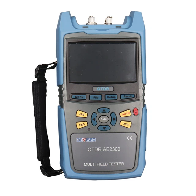 PROFESSIONAL HANDHELD FIBER Optic Tester Tool OTDR Meter Equal To EXFO ...