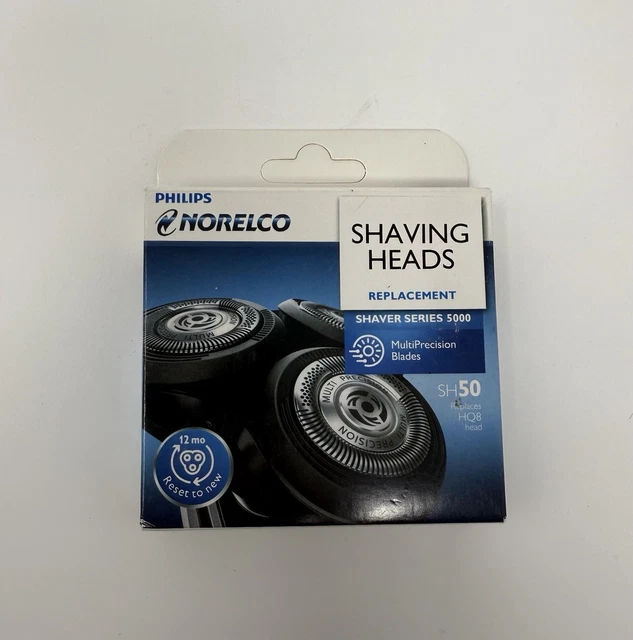 PHILIPS NORELCO SH50 Shaving Heads Replacement Shaver Series 5000 Open ...