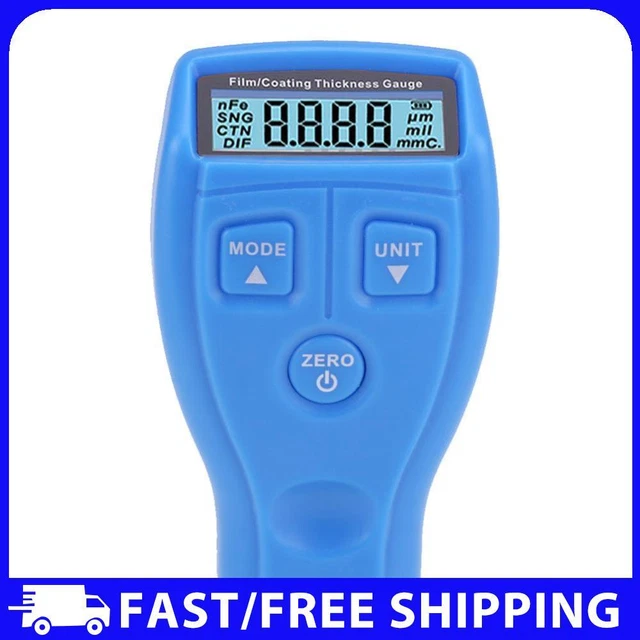 GM200 THICKNESS GAUGE Coating Painting Tester Film Meter Measuring ...