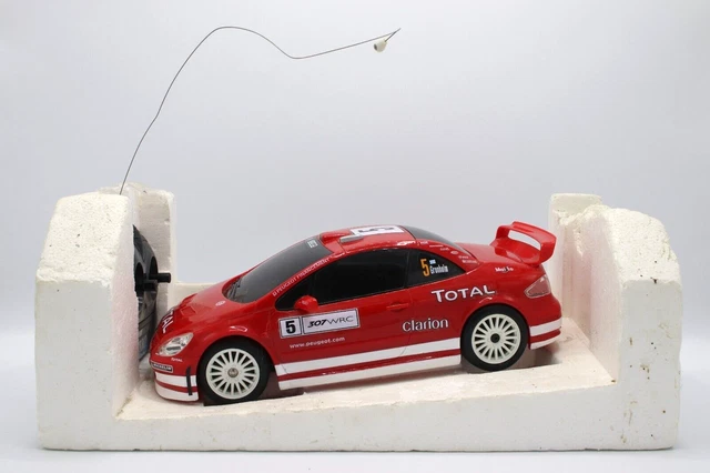 RARE NIKKO PEUGEOT 307 WRC Rally Radio Controlled Car TESTED & WORKING ...