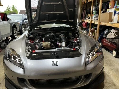 APR PERFORMANCE CARBON Fiber Radiator Cooling Plate Shroud for S2000 ...