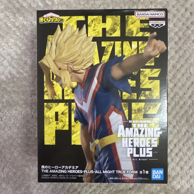 MY HERO ACADEMIA THE AMAZING HEROES-PLUS- All Might True Form Figure ...