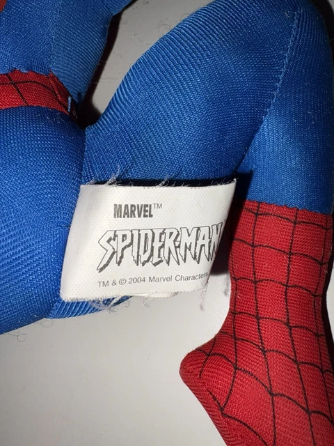 MARVEL THE AMAZING Spider-Man Soft Toy Plush Kellytoy 2004 Collectable ...