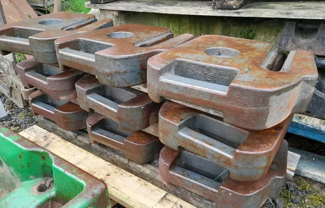 COMPACT TRACTOR FRONT Weights*Price Each Weight*Approx 25kgs,Kubota ...