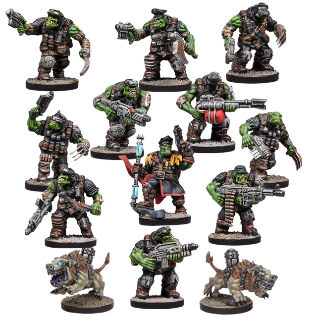 DEADZONE MARAUDER COMMANDO Starter - Mantic Alt 40k Scifi Ork MGDZO103 ...