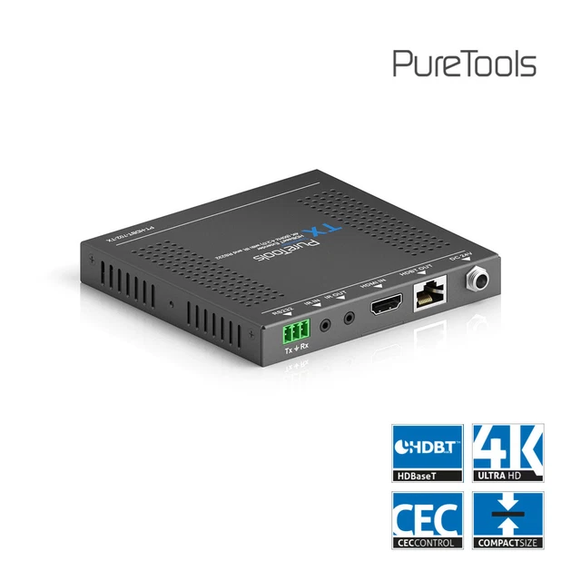 PURELINK PURETOOLS PT-HDBT-702-TX HDMI HDBaseT Transmitter mit PoH | bis 4K 60HZ EUR 199,00 ...
