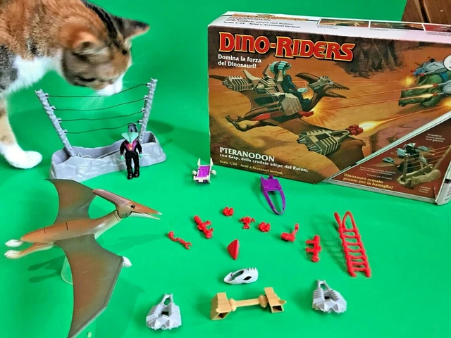 DINO RIDERS PTERANODON con Rasp GIG TYCO 1987 BOX+TOYS ∞ Spedito Gratis ...