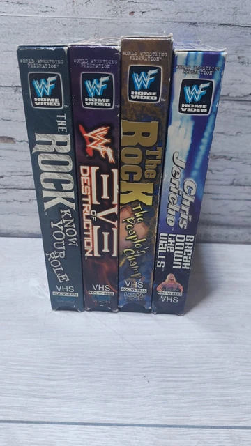LOT OF 4 WWF Vhs Tapes $50.66 - PicClick CA