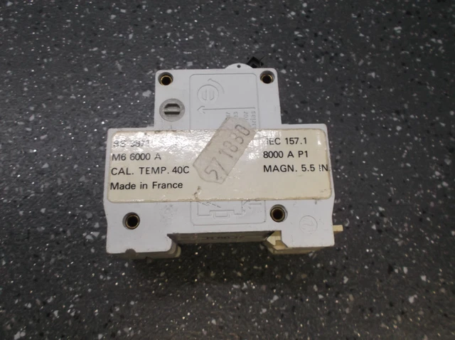 MERLIN GERIN 21338 Multi 9 C45N 32A Type 2 Double Pole MCB £16.90 - PicClick UK