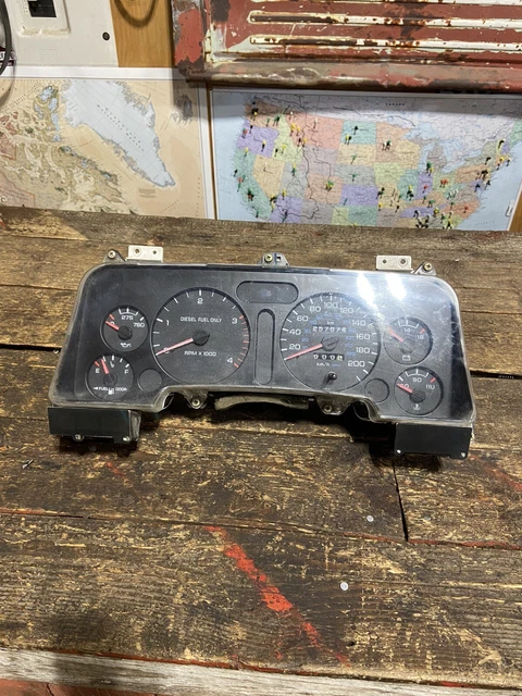 1994-1997 DODGE RAM 2500 3500 Cummins Gauge Cluster Speedometer ...