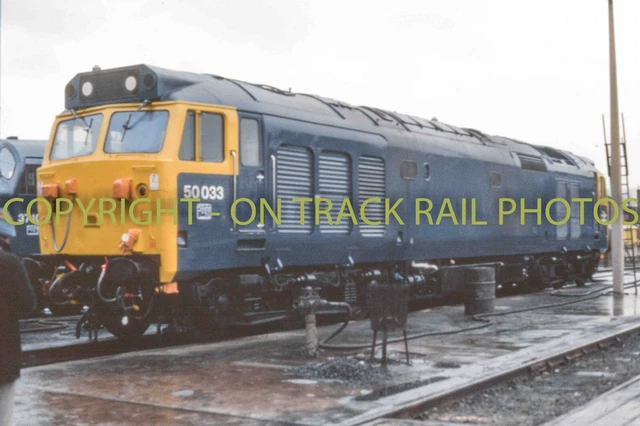 UK RAILWAY PHOTOGRAPH Of Class 50 50033. Rm50-530 £1.70 - PicClick UK