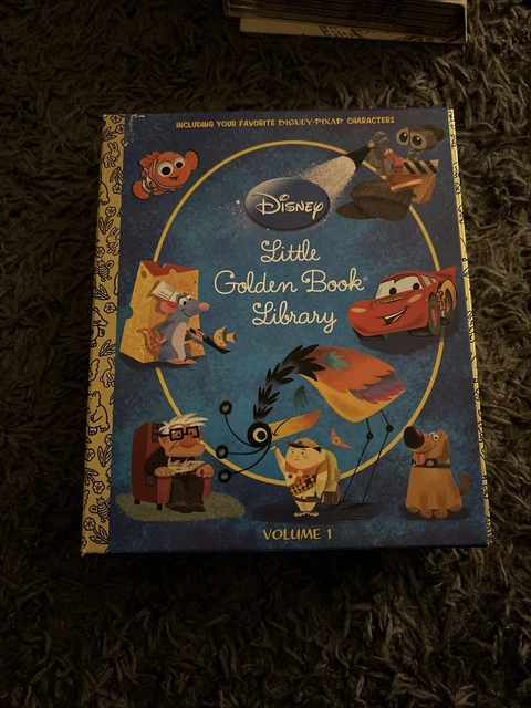 DISNEY/PIXAR LITTLE GOLDEN Book Library Volume 1 - Nemo, Wall-E ...