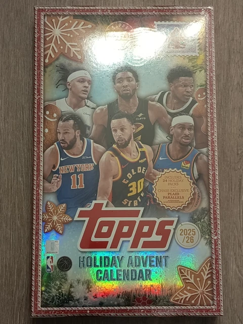 TOPPS NBA ADVENT Calendar 2025/26 £96.44 - PicClick UK