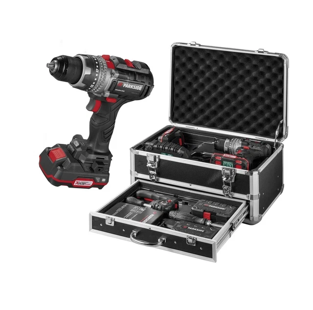 PARKSIDE PERFORMANCE 20 V Akku Bohrschrauber Set PBSAP 20Li A1 im ...
